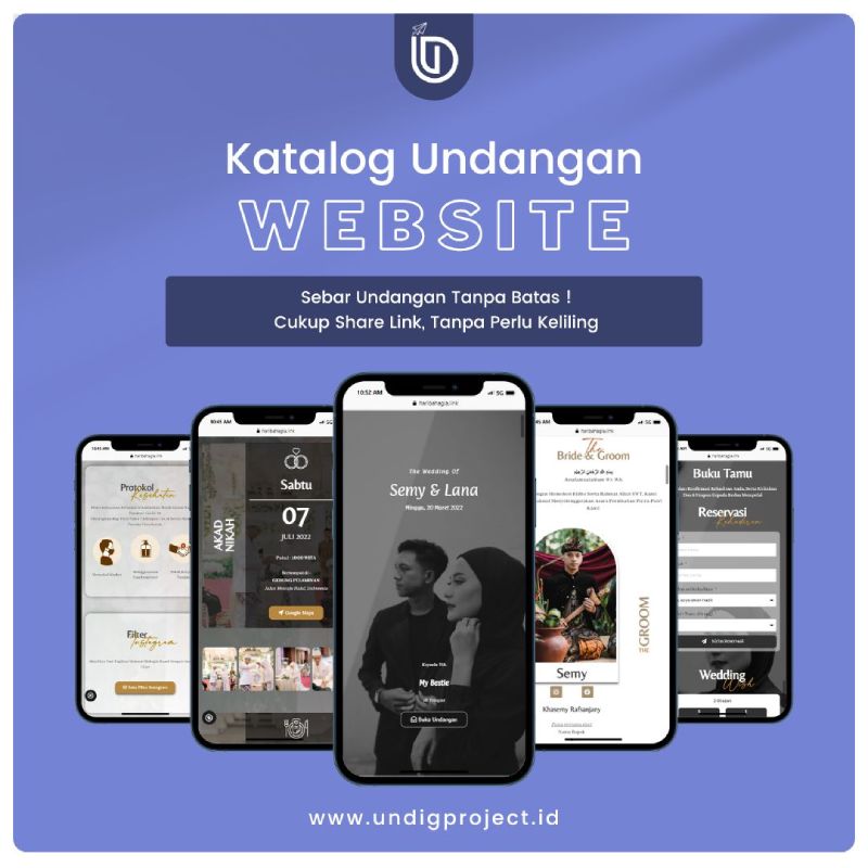 Katalog Undangan Website - UNDIG Project